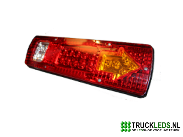 LED-achterlicht-24V-rood. - Truckleds